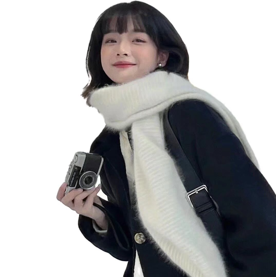 丝巾搭配艳艳 