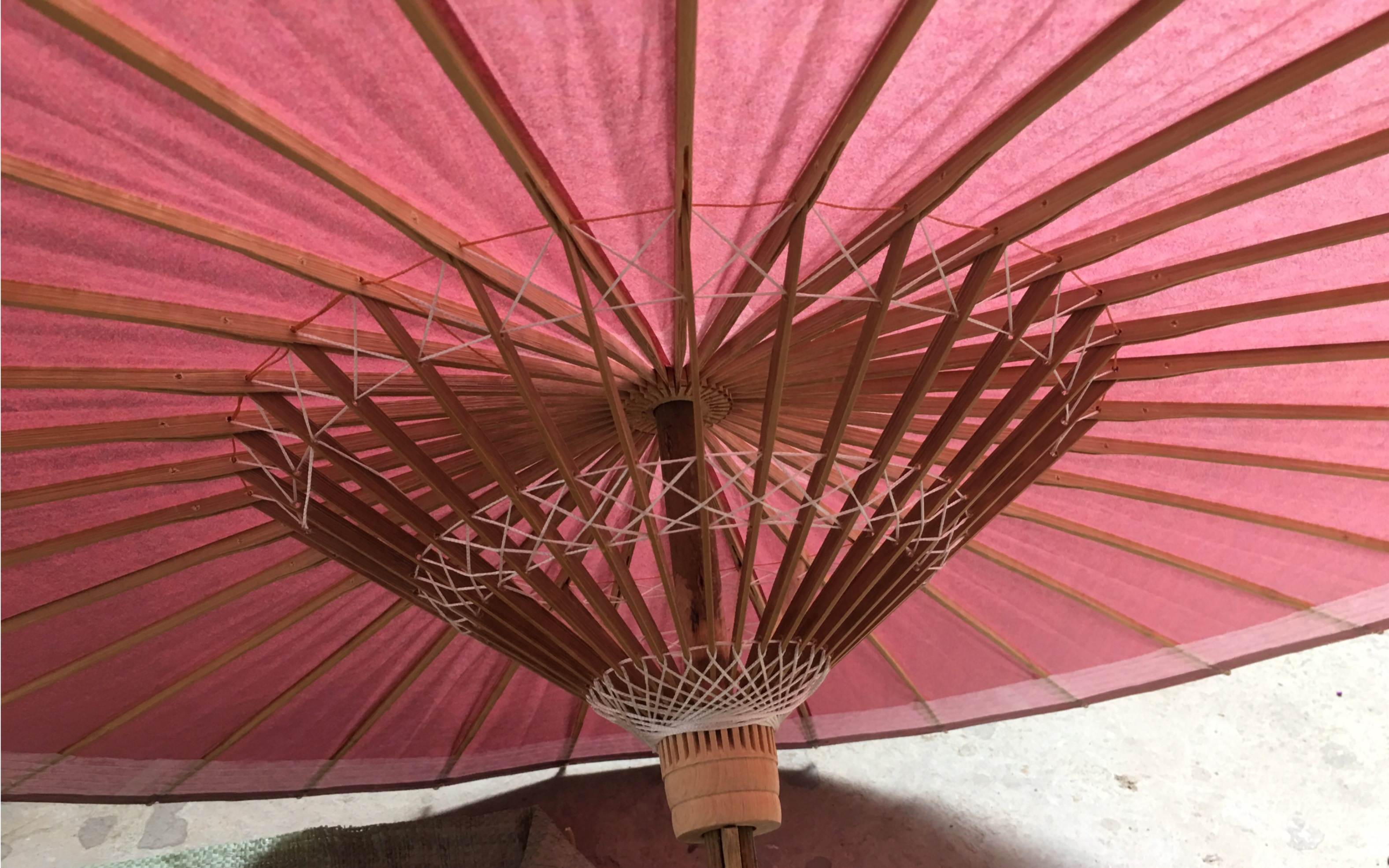 油纸伞的制作(二)