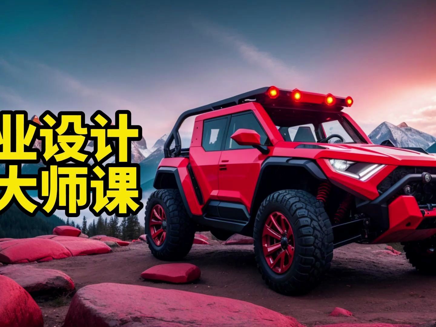 首象工业设计AI大师课,5种AI创作思路,三天让你学会