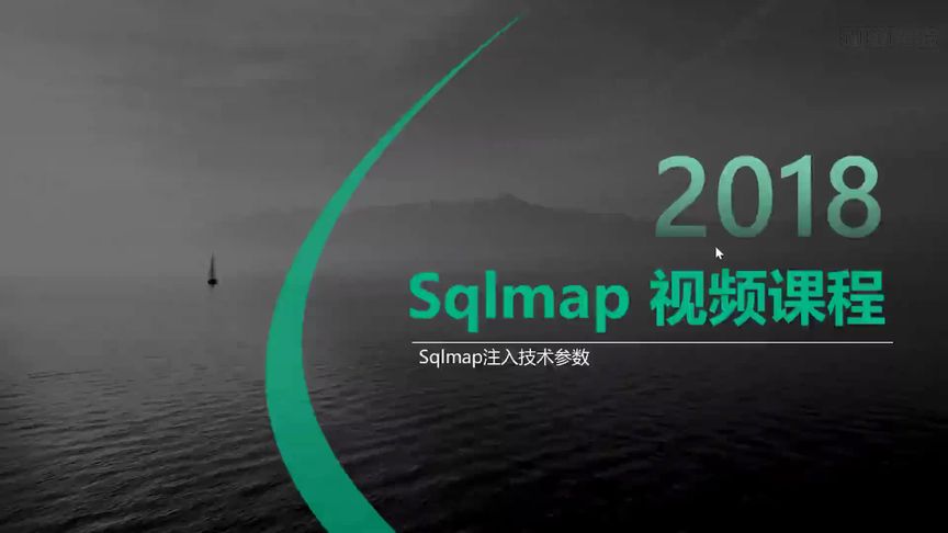 3-13 Sqlmap注入技术参数1