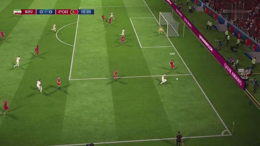 FIFA18 在游戏里预测世界杯伊朗VS葡萄牙的赛况和比分,会成真吗