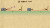 初中物理八年级下册 滑轮组中功率的计算