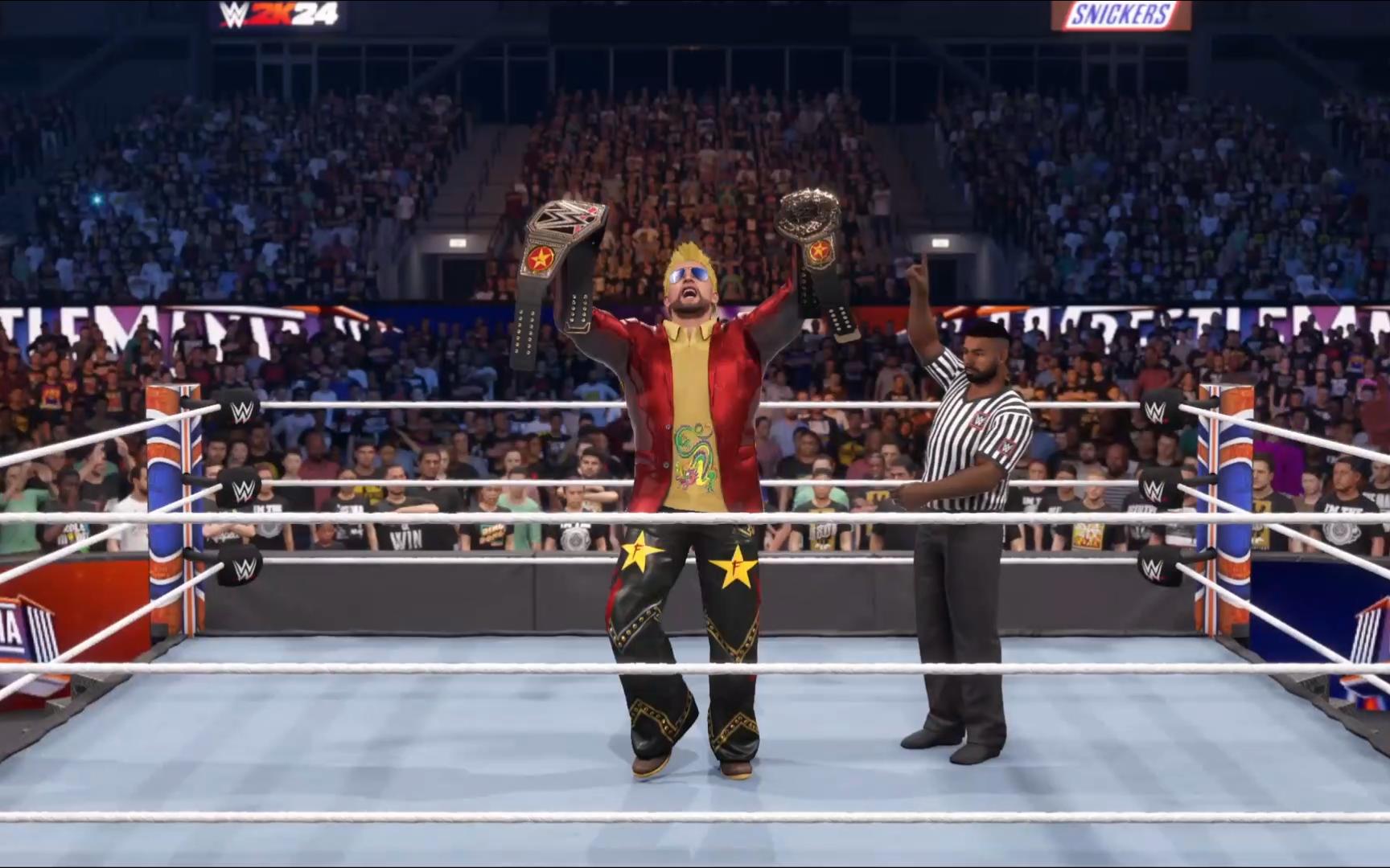 《WWE2K24》男子生涯模式完结篇——拨云见日,茅塞顿开