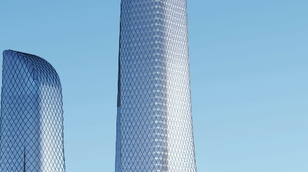 ...57号地块规划用地面积约59.1亩,258米主塔楼53层和200米副塔楼38...