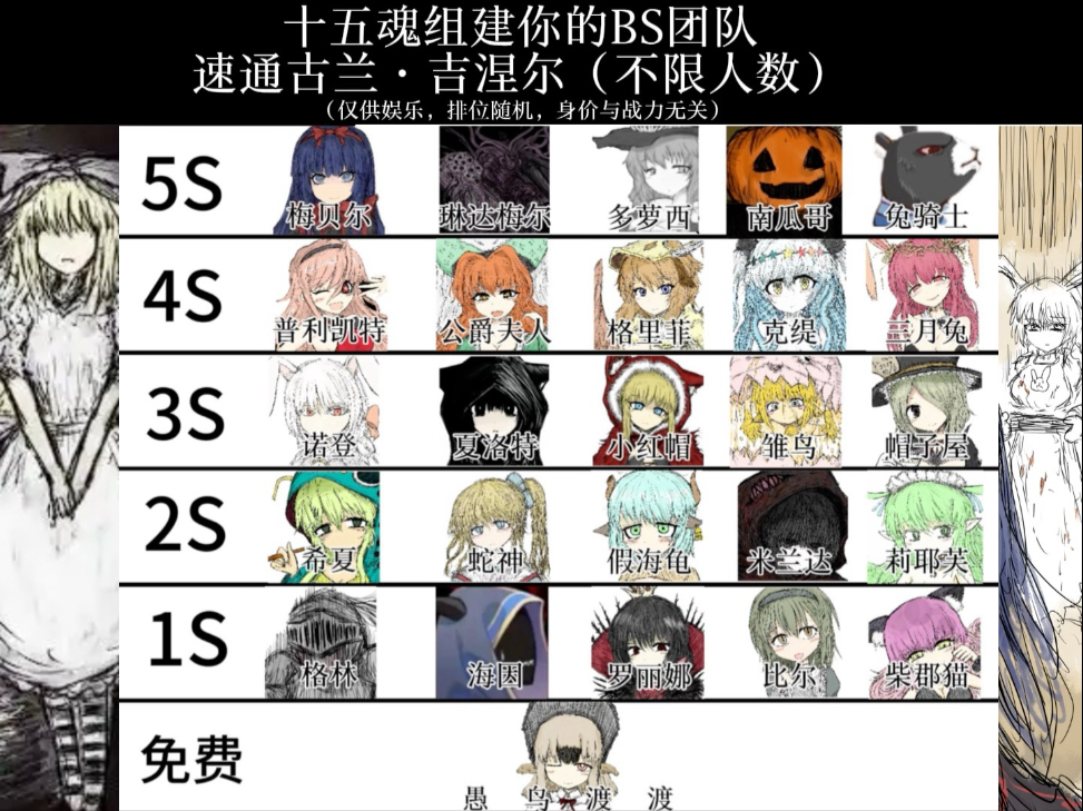 十五个魂组建BS战队,如何速通古兰吉涅尔?建议收藏!