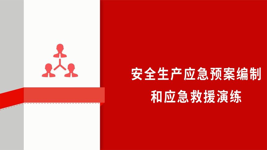 安全生产应急预案编制和应急救援演练