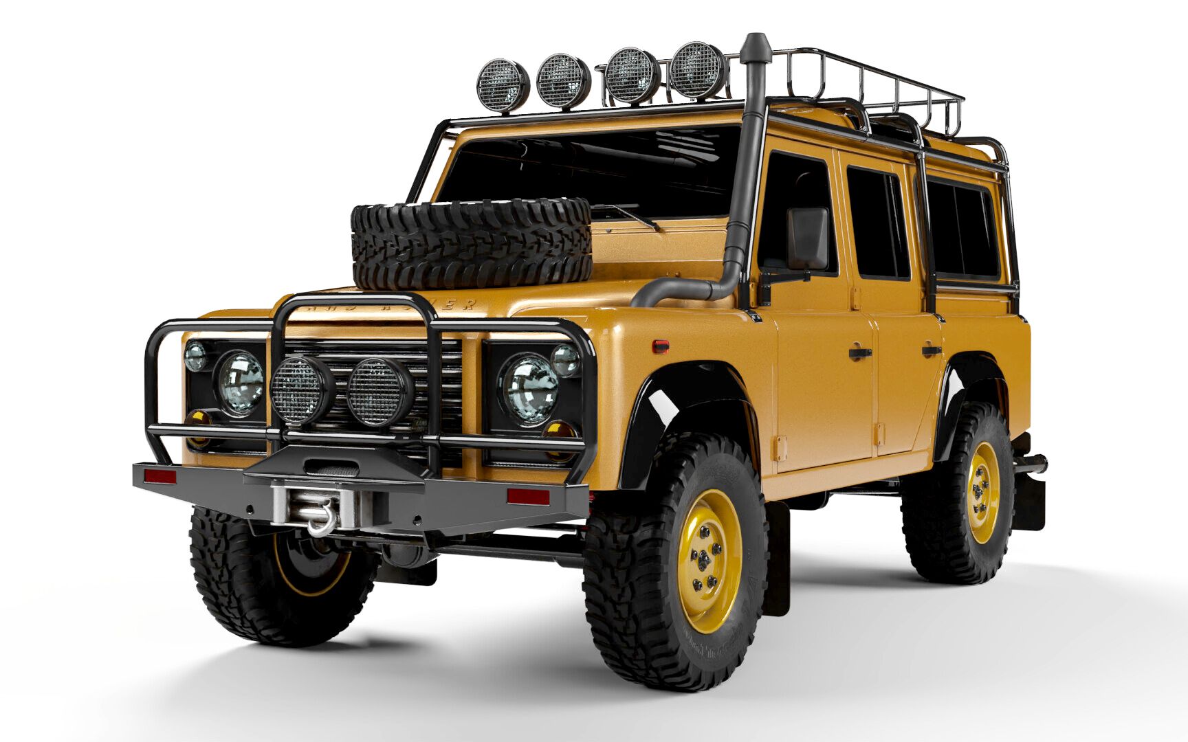 【Maya汽车建模】次世代写实风格“越野车”模型制作过程讲解