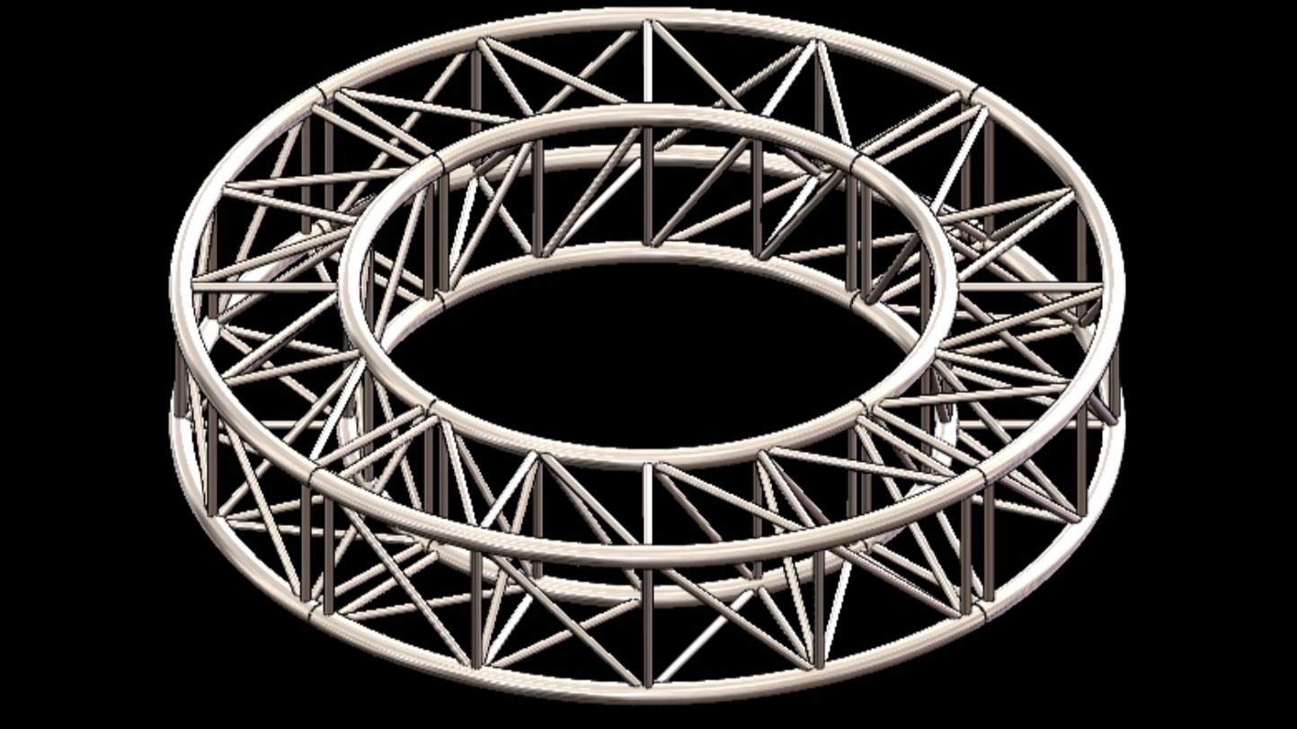Solidworks圆形钢架建模方法