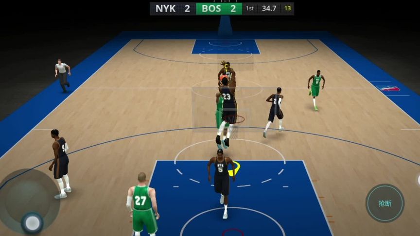 很好玩的款篮球游戏 #摸摸鱼#NBA模拟器