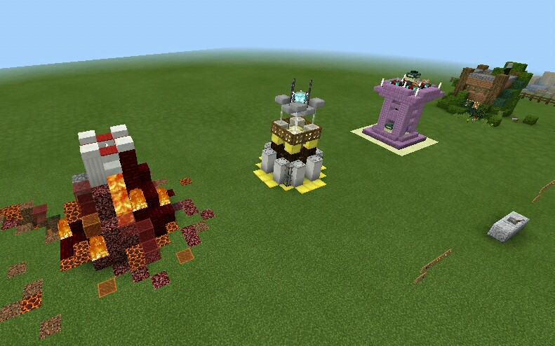 『我的世界』mc原创会攻击的各种防御塔