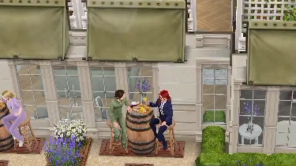 【已失效】模拟人生手机版——咖啡店雨棚教程