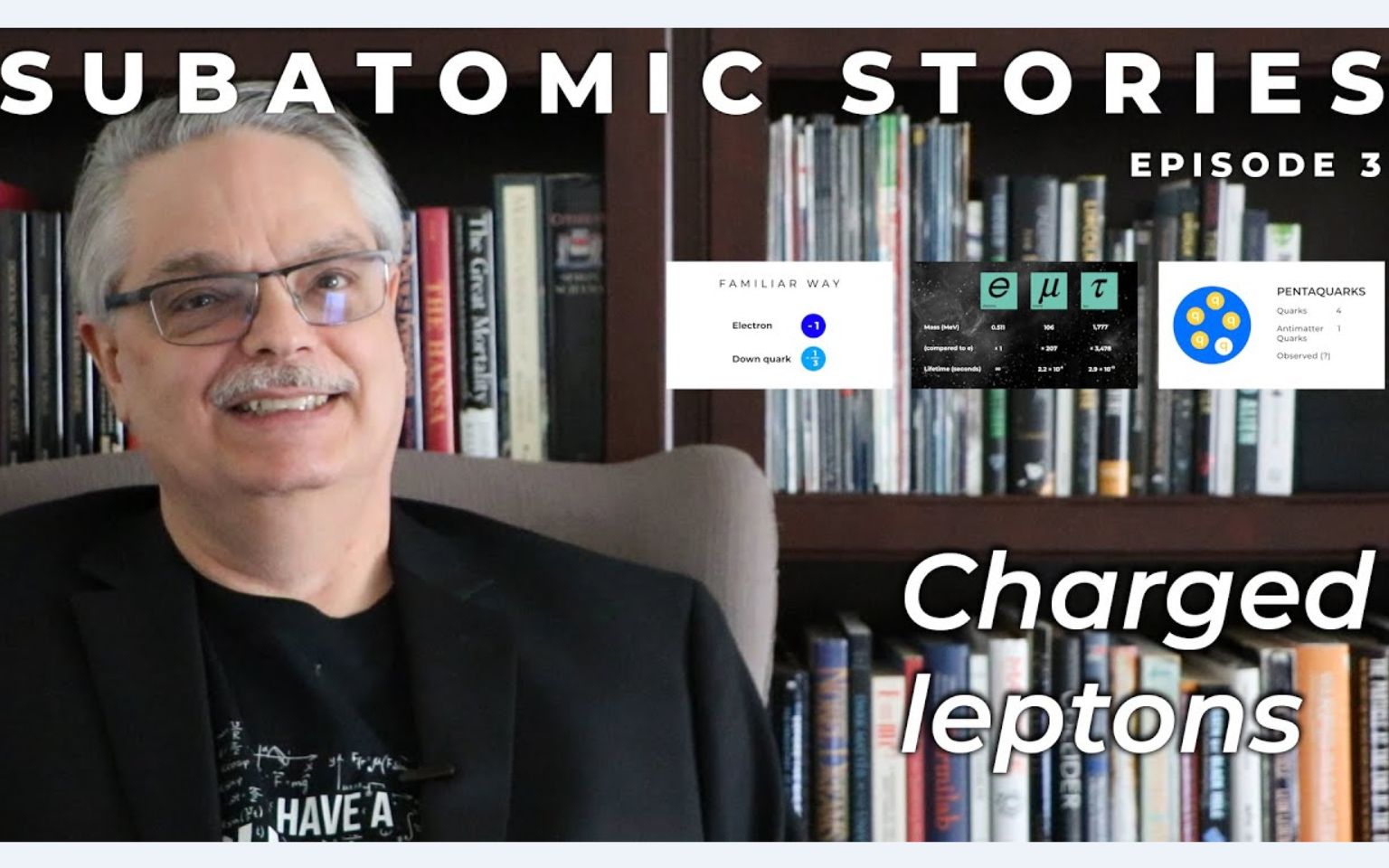 亚原子微粒的故事 Subatomic Stories 『EP3』: Charged Leptons 【海...
