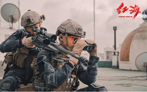 战争大片《红海行动》,火箭炮打飞机,赶超好莱坞水准!
