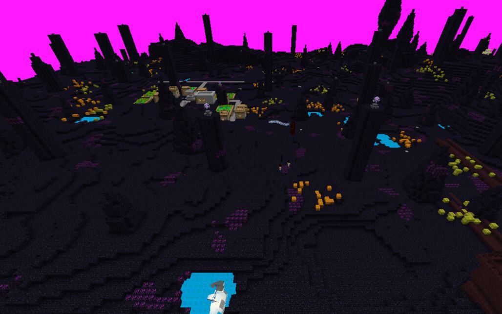 我的世界:未来和执行之龙战斗的地方—无名之地是什么样的?