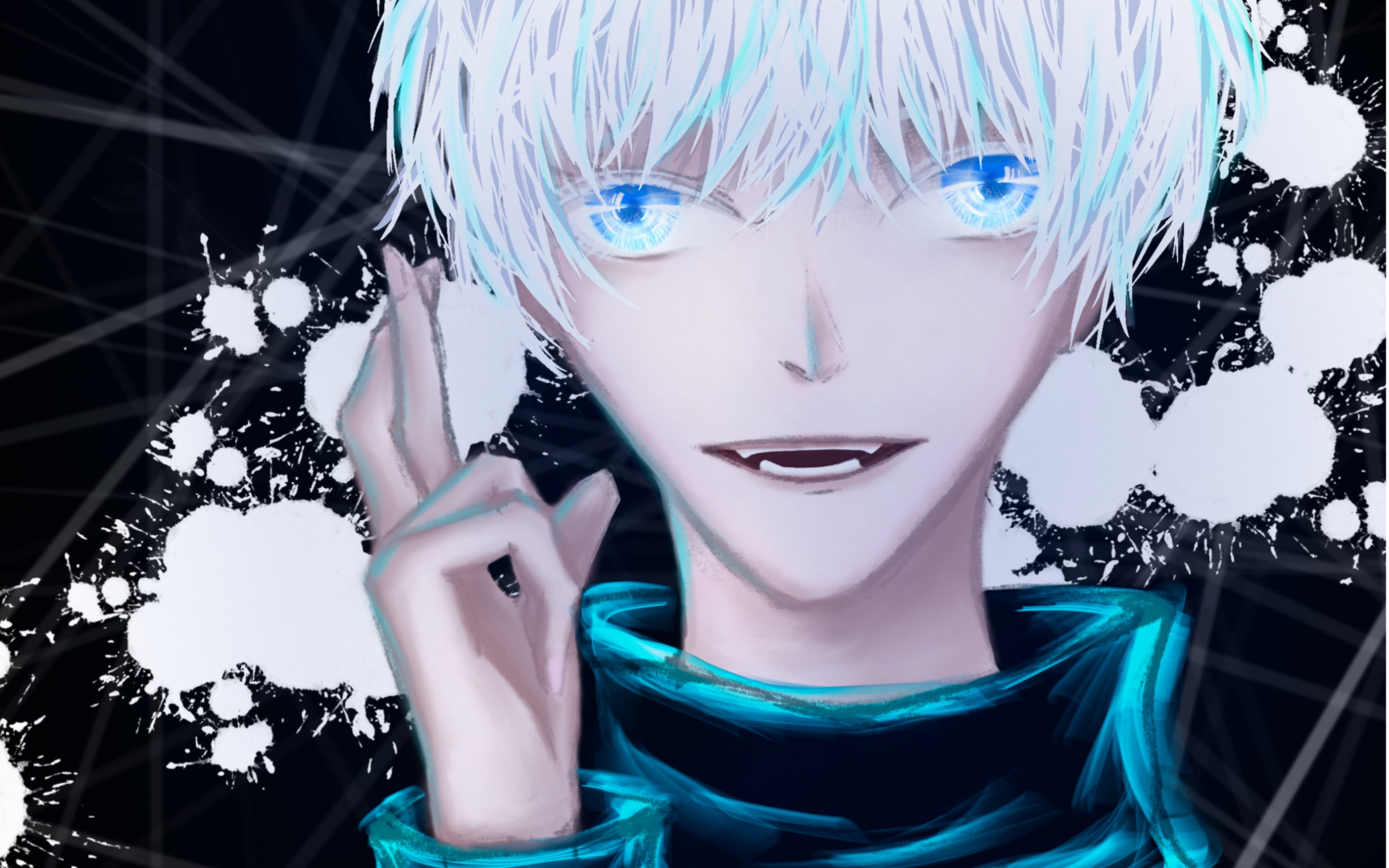 【procreate】(咒术回战)一个画画菜鸡画五条悟