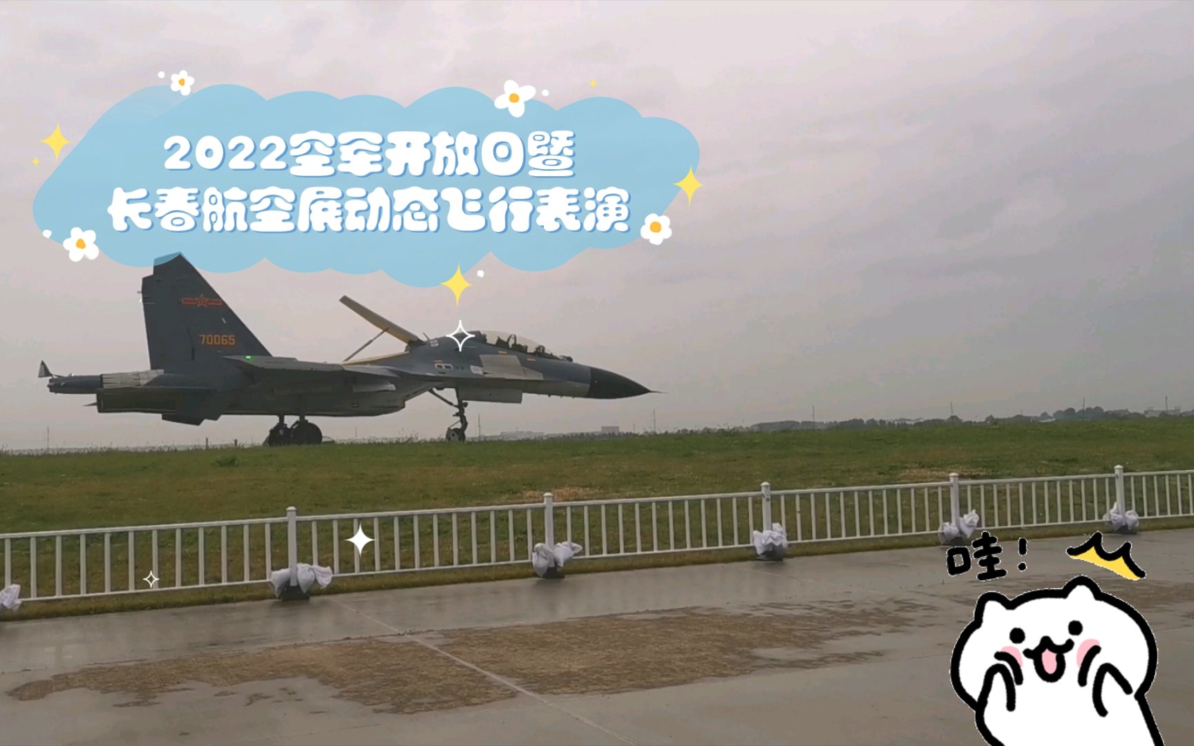 2022空军开放日暨长春航空展动态飞行表演