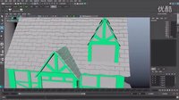 Maya教程【酒庄】第5集:瓦片的制作技巧没啥可BB的