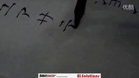 Robotmaster离线编程Fanuc机器人写字展示