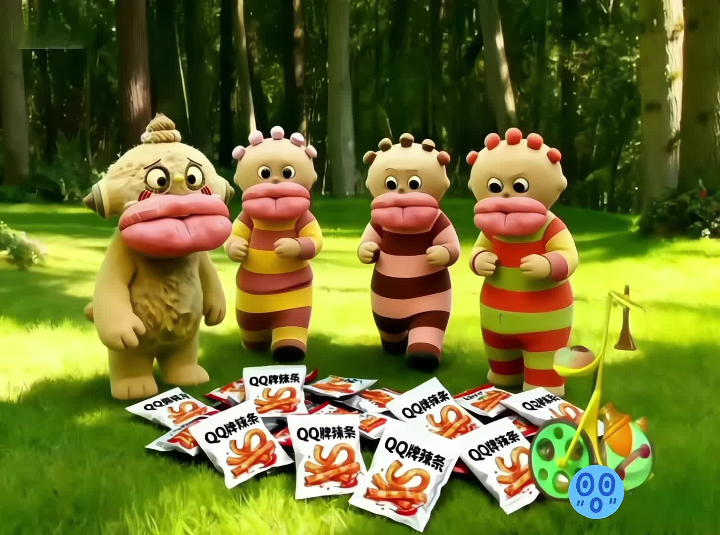 #儿童动画 #玛卡巴卡#花园宝宝#搞笑 #辣条