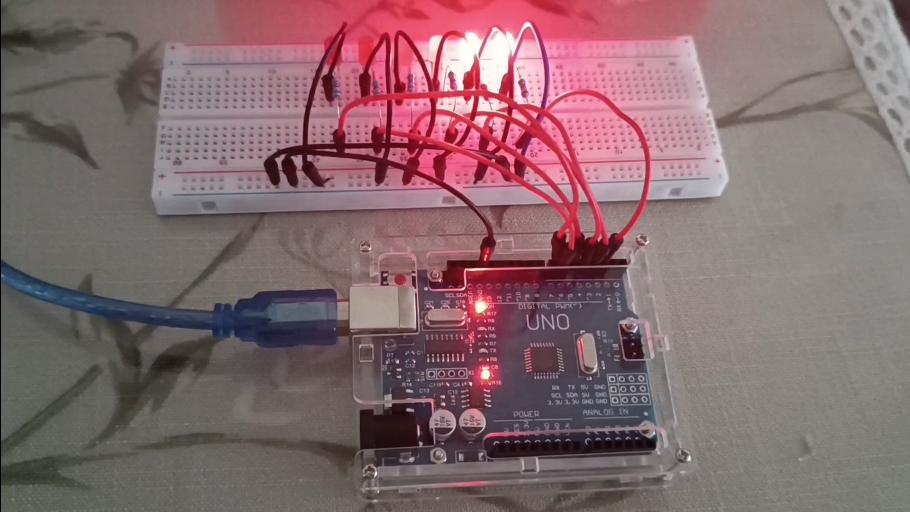 arduino流水灯实验