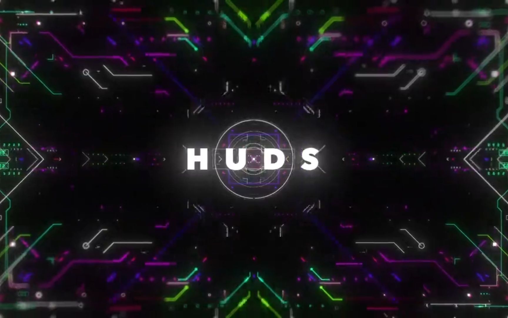 ...100个未来科技感HUD图形元素视频素材包,附赛博朋克汽车3D模型包