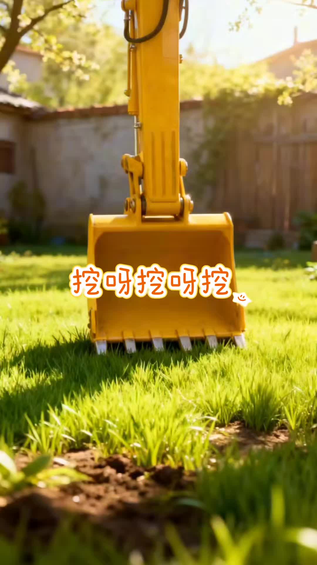 #挖掘机 #儿童动画 #原创动画 #挖机视频 #早教