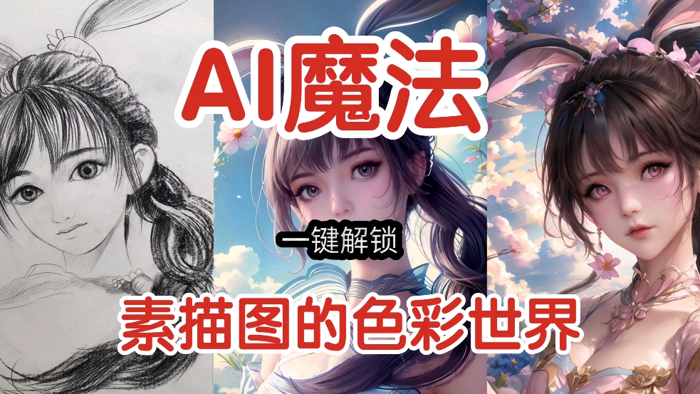 【AI创作】一键解锁 色彩世界