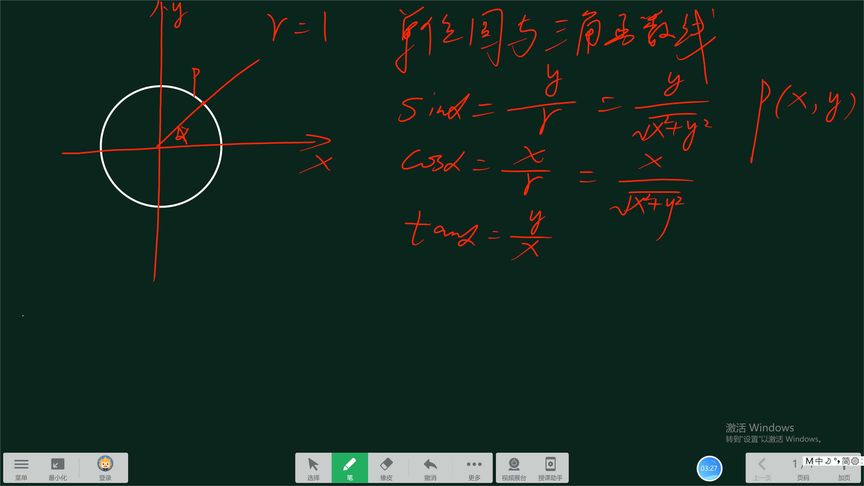 单位圆与三角函数线习题讲解示范课