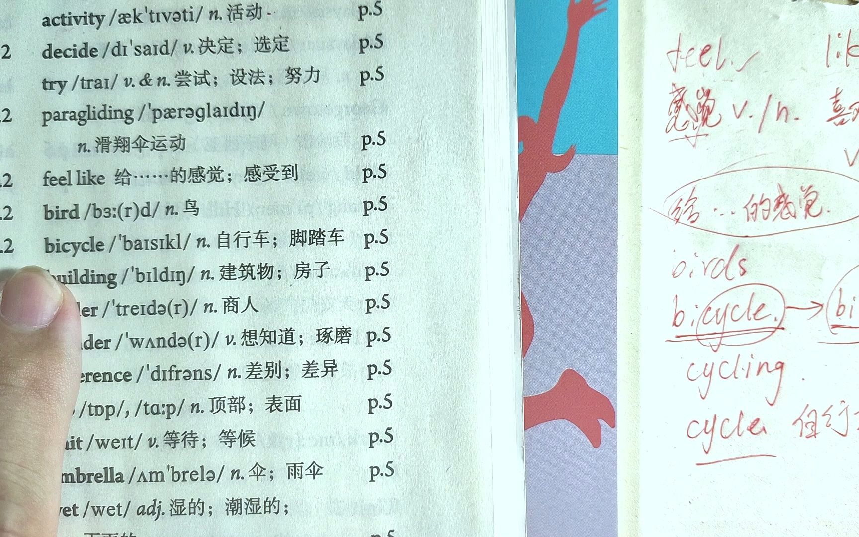 人教版 八上 U1 逐词讲解(十九)bicycle