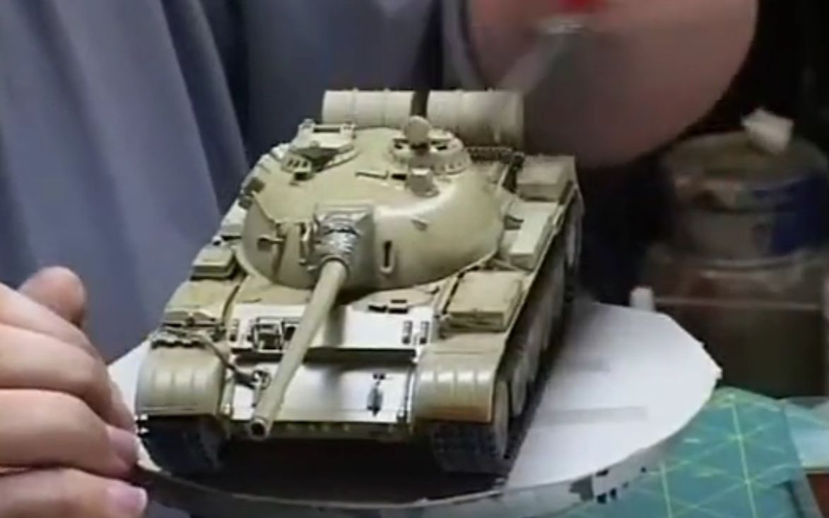 模型制作教程:T-54/55涂装