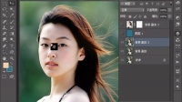 抽出滤镜抠出凌乱的头发实例 ps教程