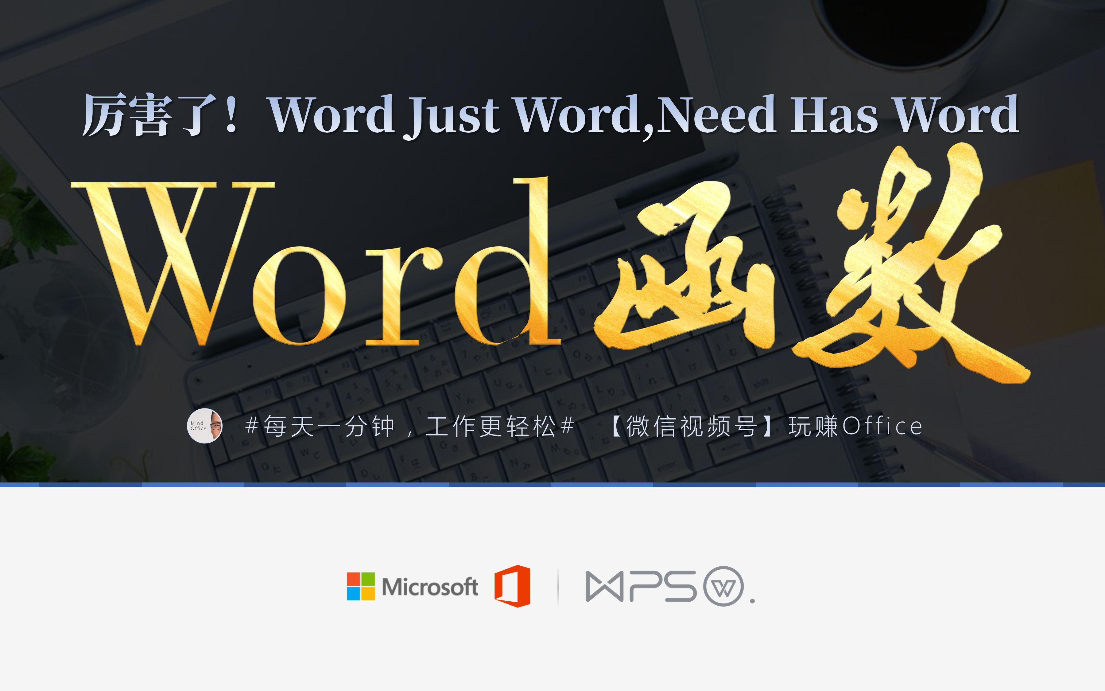 一分钟教程:Word函数功能