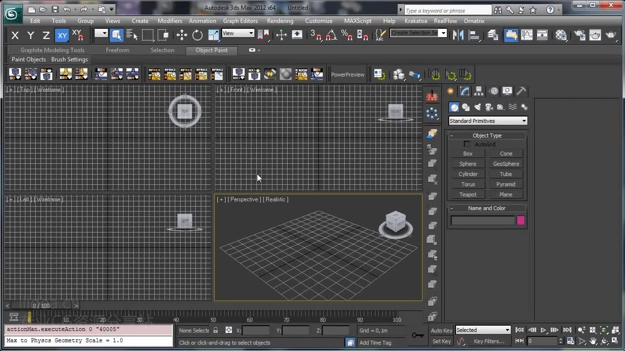 Frost MX 3DsMax喷泉流体特效教程