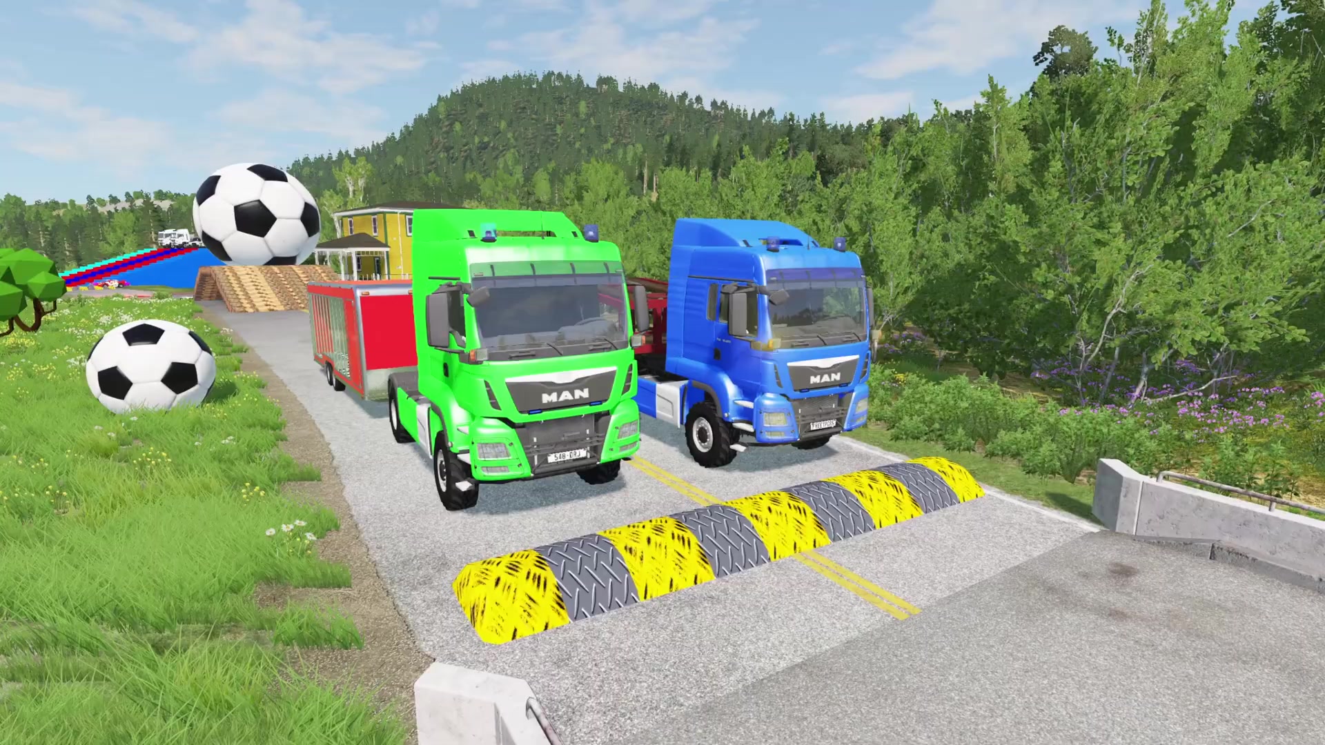 #汽车动画 #车祸模拟器