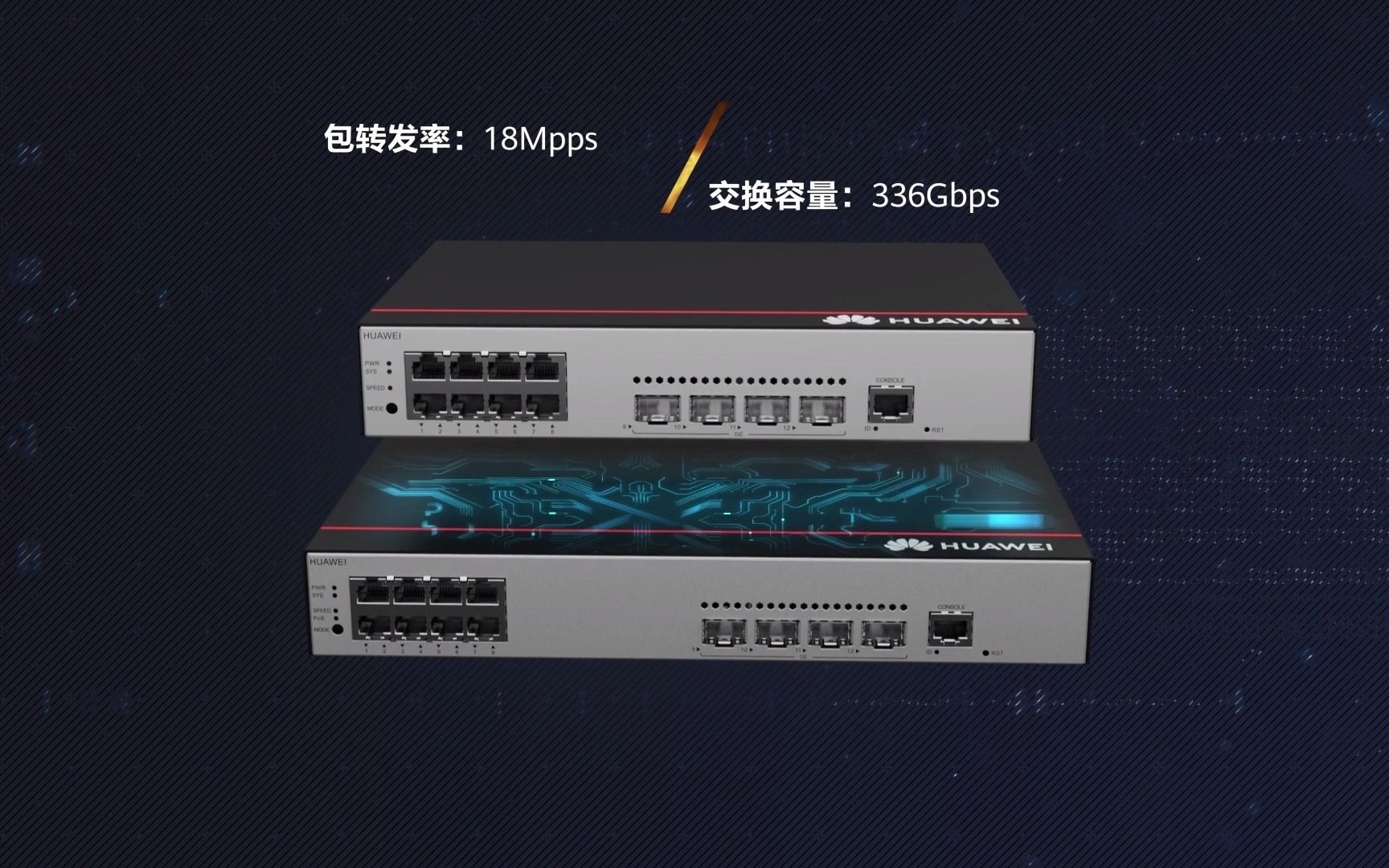 又来给你们提供晚上做梦的素材了!你也买得起的华为企业级交换机...