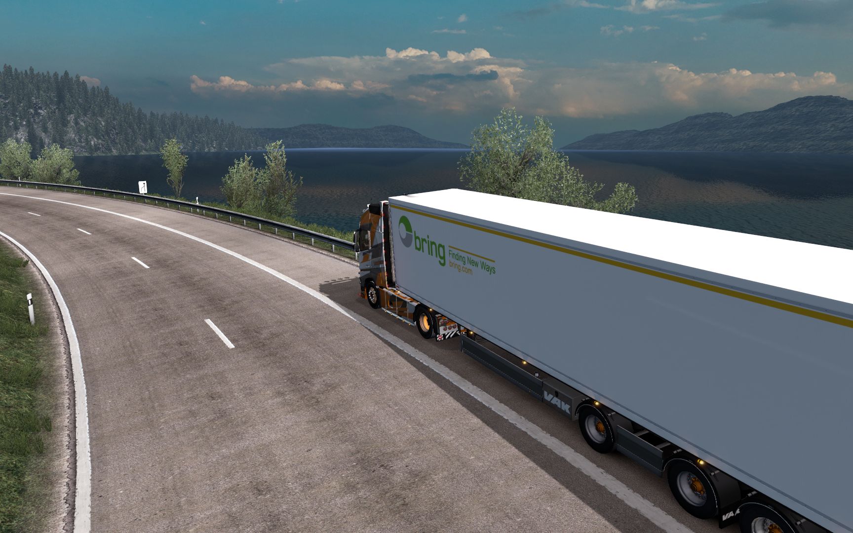 欧卡2-创业记第60集-买个沃尔沃+VAK19.5米货柜,向挪威北部出发