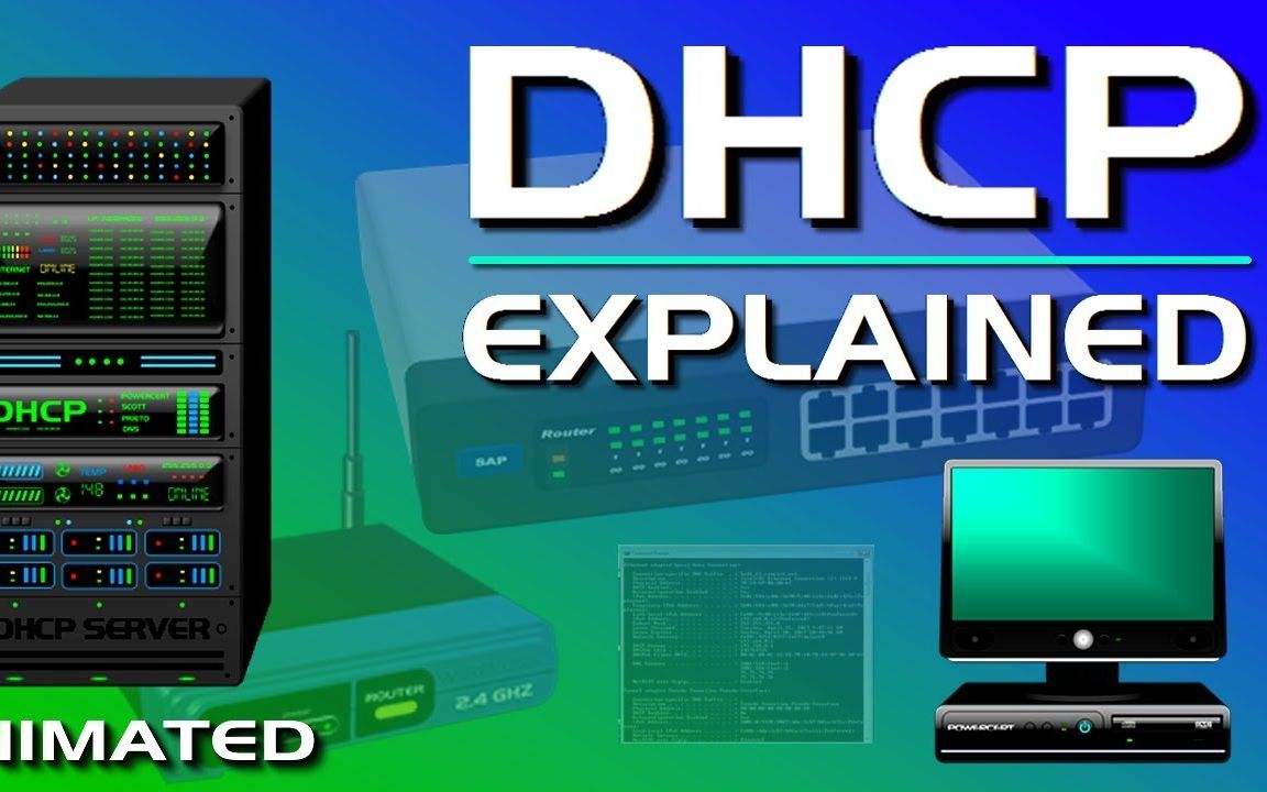【IT硬核动画搬运/中英双字】什么是动态主机配置协议?DHCP?(Power...