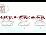 一年级数学上册 第三单元 0的认识和有关0的加减法 微课 老蒋微课堂