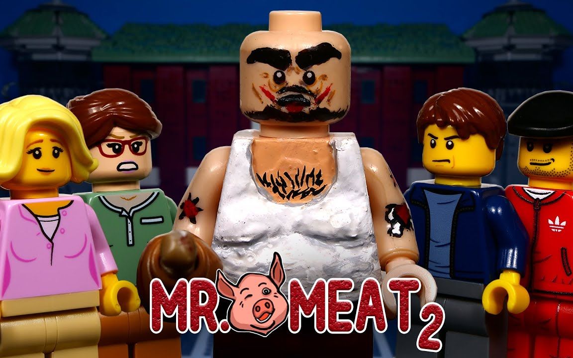 【定格动画】乐高城最恐怖的一幕,令人惊悚~