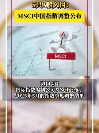 5只A股入围!MSCI中国指数调整公布 #A股 #MSCI #金融 #证券 #股票 ...