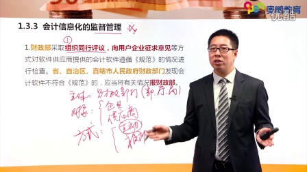 奥鹏教育-会计电算化-第一模块:会计电算化概述-7、会计信息化的监督...