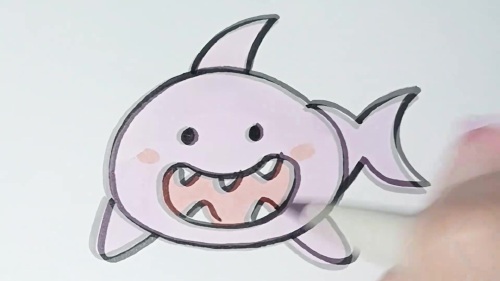 画渣教你画鲨鱼!