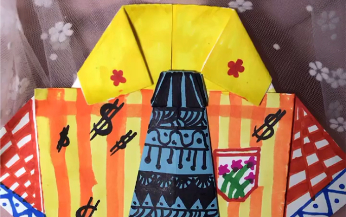 儿童画 爸爸的衬衫 适合父亲节绘画 材料 素描纸 卡纸 水彩笔