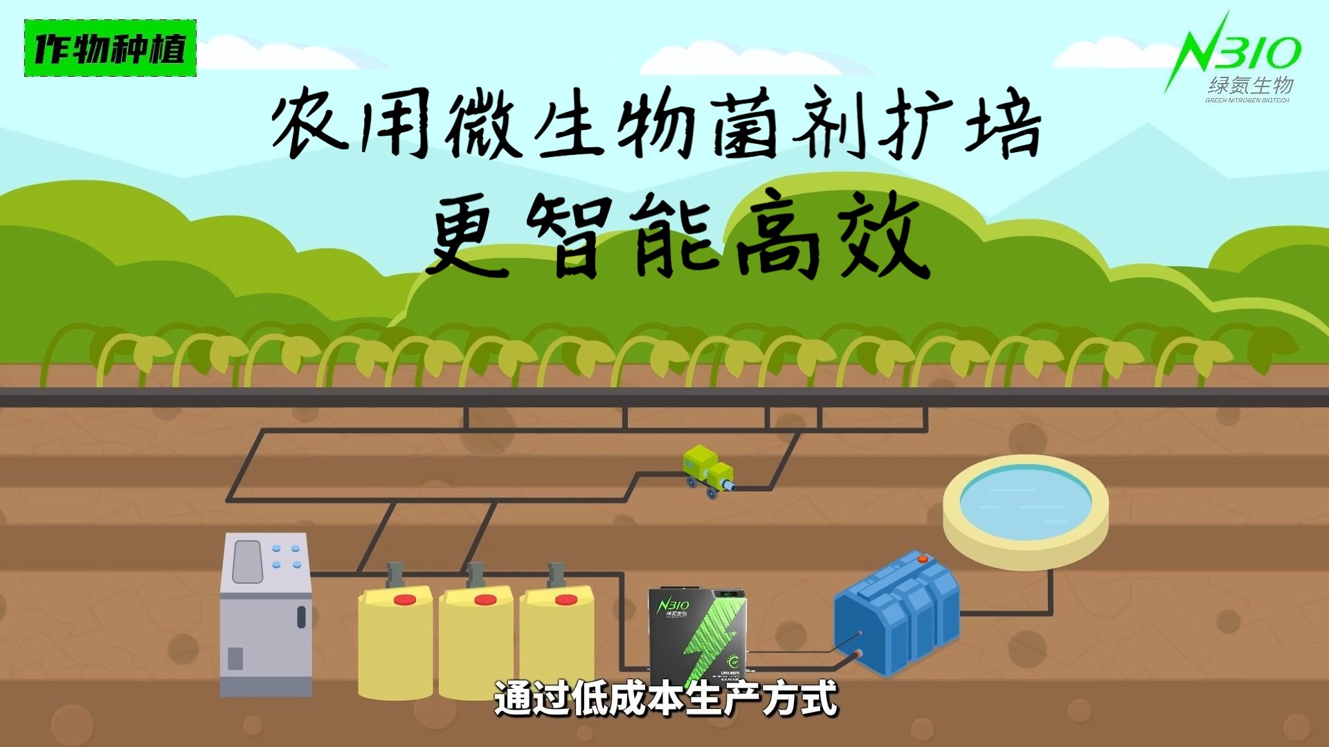 3D动画:DME培菌机怎样助农用微生物智能自主扩培?