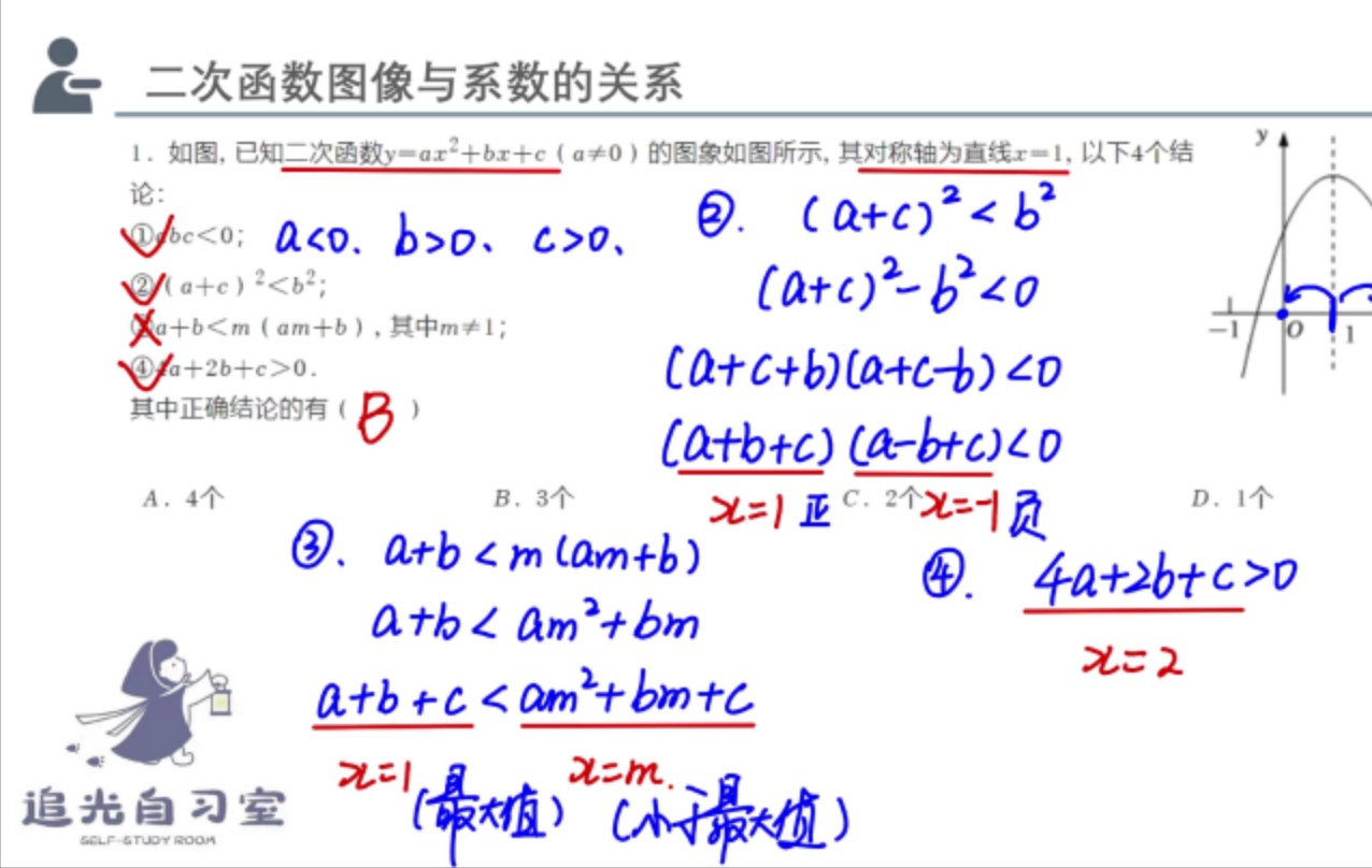 250103二次函数图像与系数的关系
