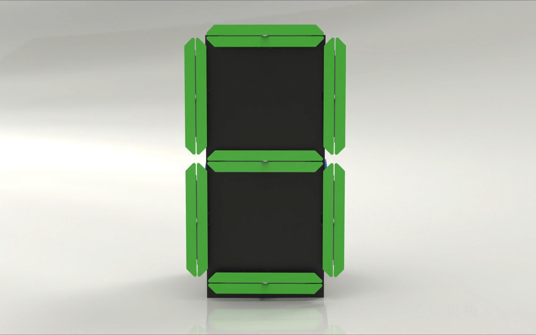 一个机械结构的数码管