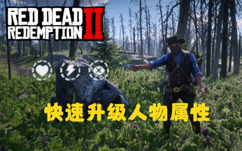 快速升级人物三大属性,学到就是赚到_荒野大镖客2