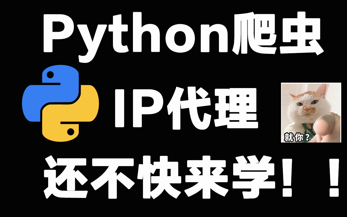 Python反ip代理爬虫,你学会了嘛?