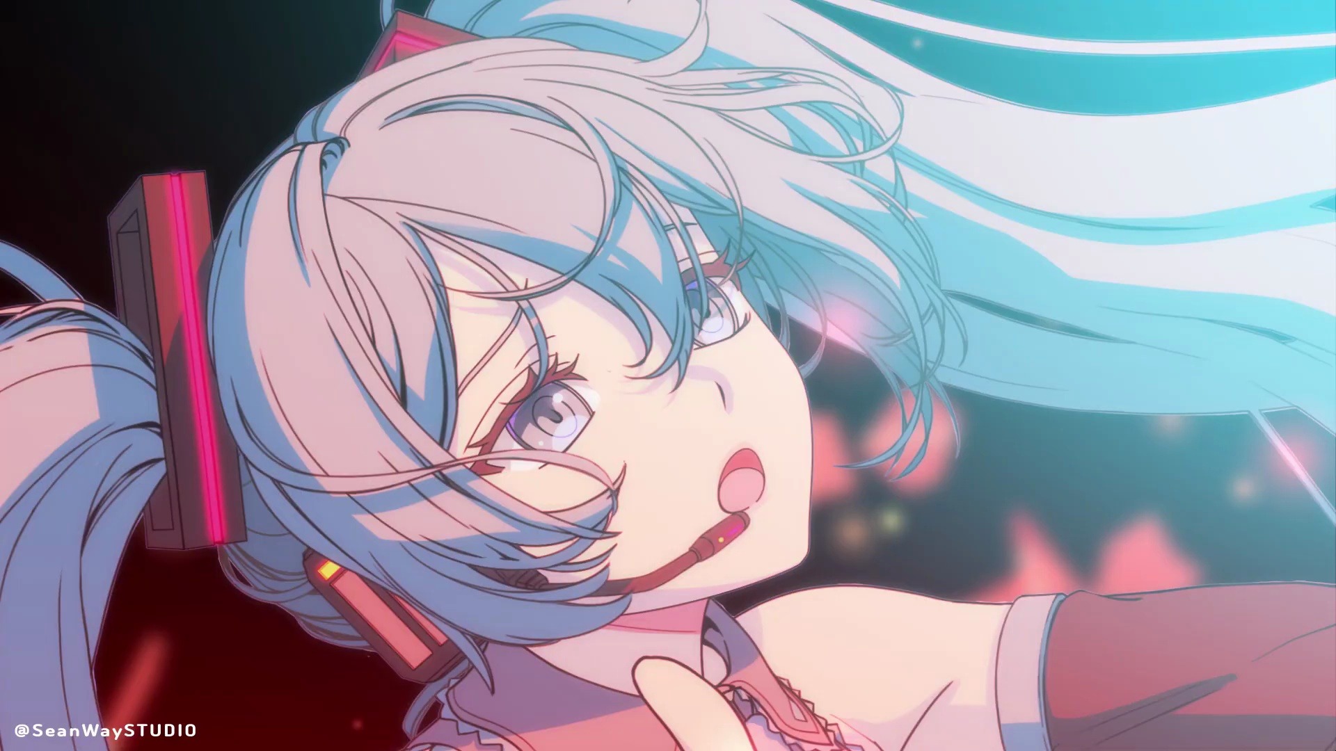 【初音未来/动画】[大屏高清版]初音未来的消失/初音ミクの消失(BY:@...