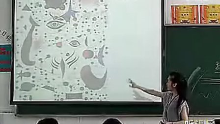 抽象画中的点与线的魅力(初中美术优质课教学实录)